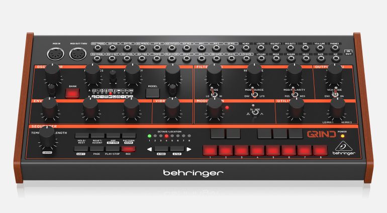 Behringer Grind: Brains Meets Crave – Available Now! - gearnews.com