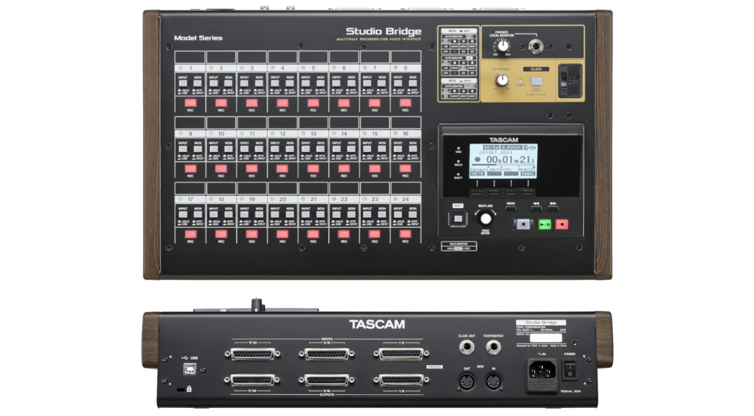 Tascam Studio Bridge: A Versatile 24-track Recorder - gearnews.com
