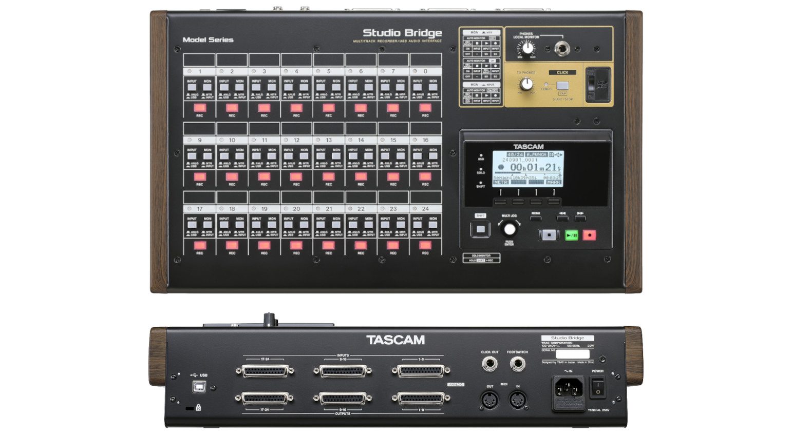 Tascam Studio Bridge: A Versatile 24-track Recorder - gearnews.com