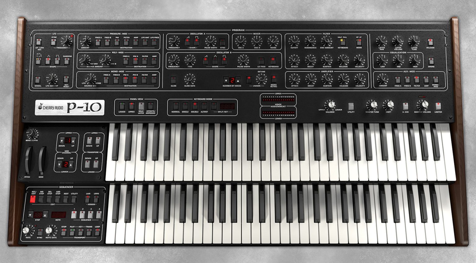Cherry Audio P-10: A Dual Manual Legend is Reborn - gearnews.com