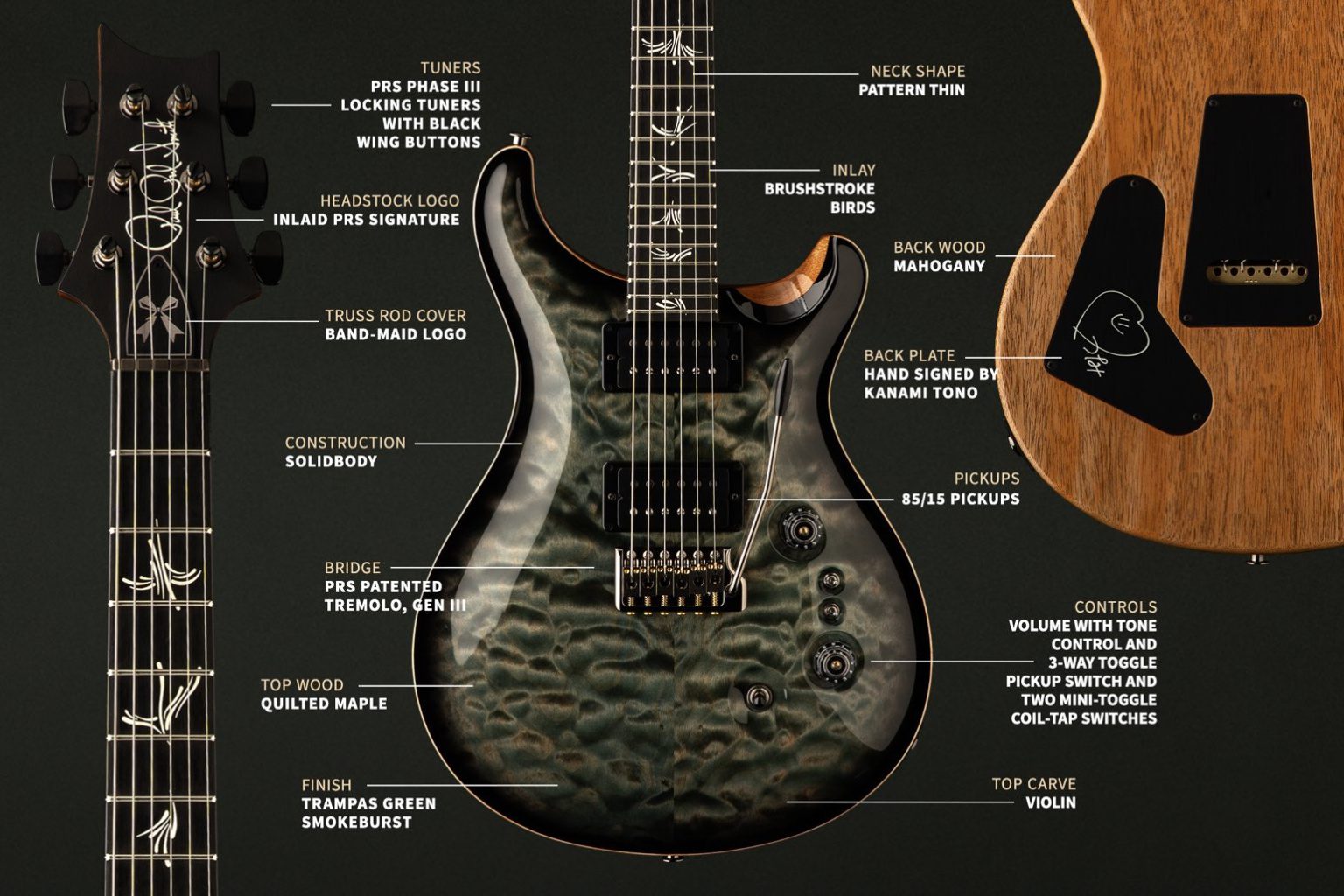 PRS Kanami 24-08 Limited Edition: A Guitarist's Dream - gearnews.com