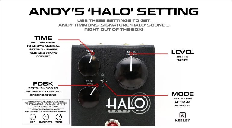 Halo Core: Keeley Brings Back Timmons' Delay - gearnews.com
