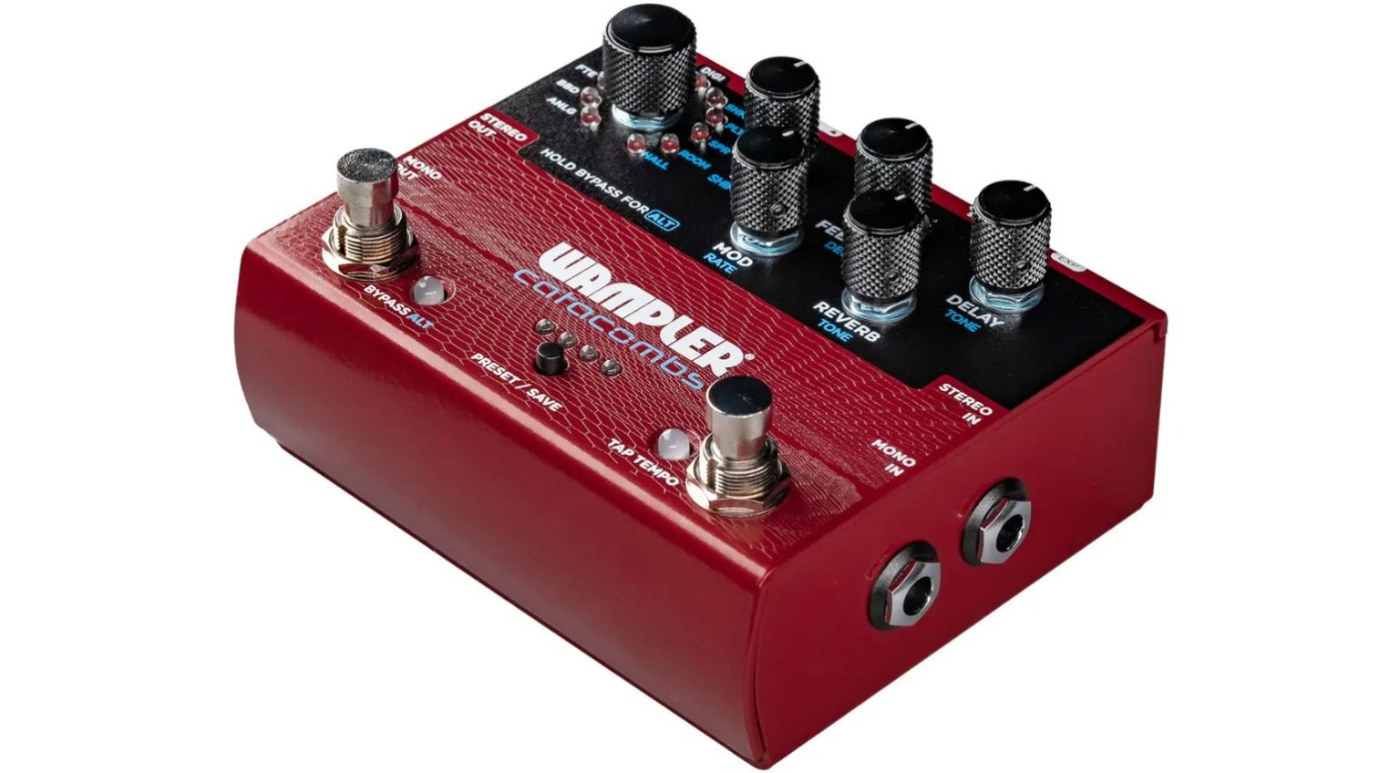 Wampler Catacombs: The Best Delay and Reverb Sounds Combined!
