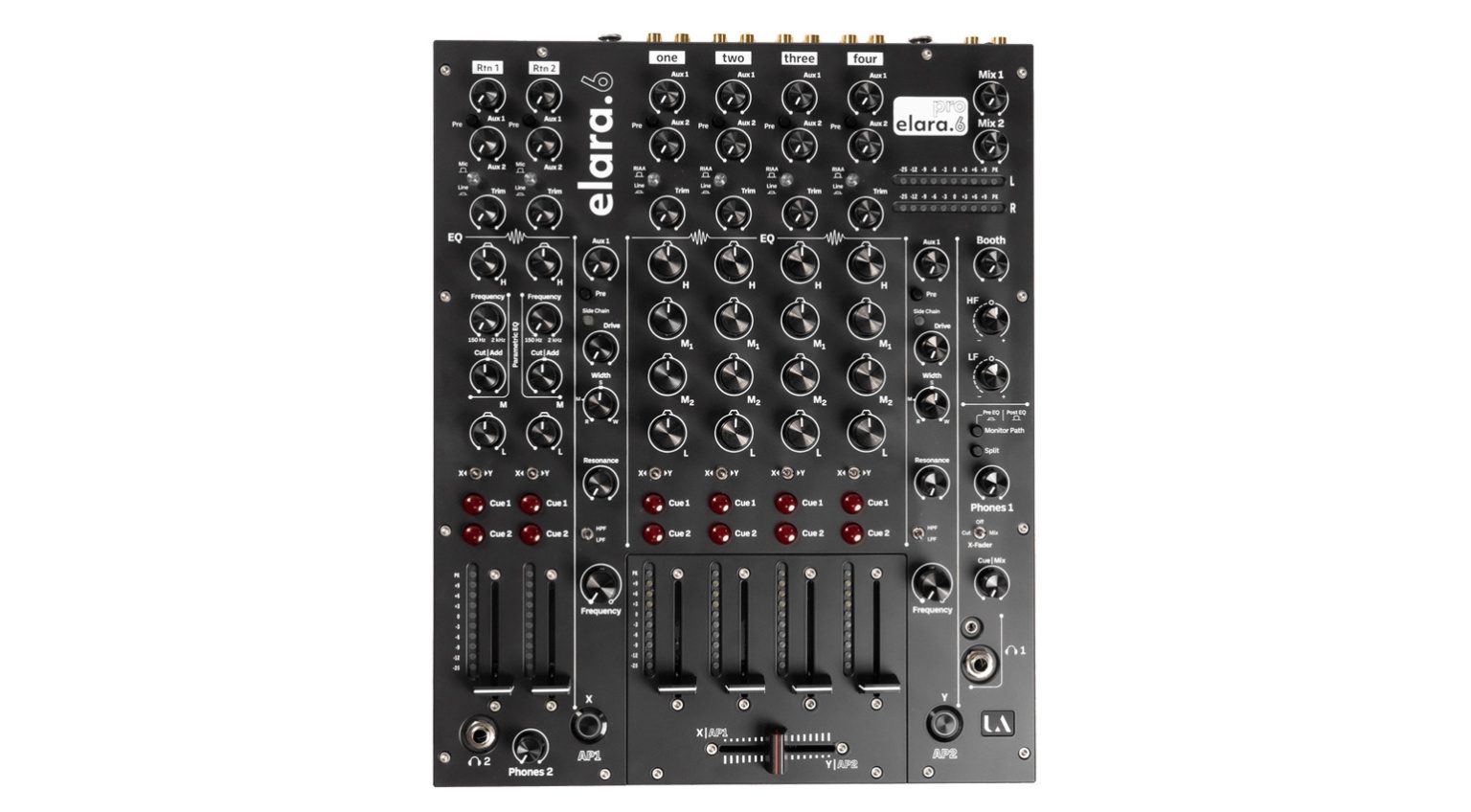 Union Audio elara.6: Configurable DJ Mixer With Innovative AP Strips