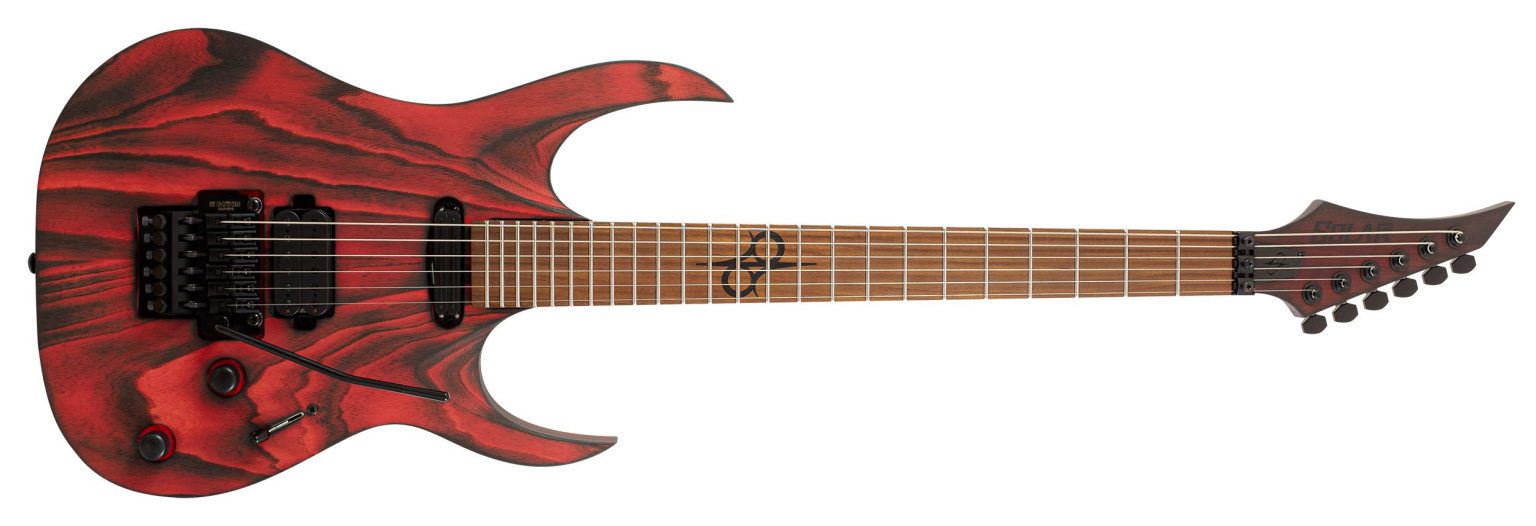 Solar Guitars Pyro Rojo Ignites with Upgrades - gearnews.com