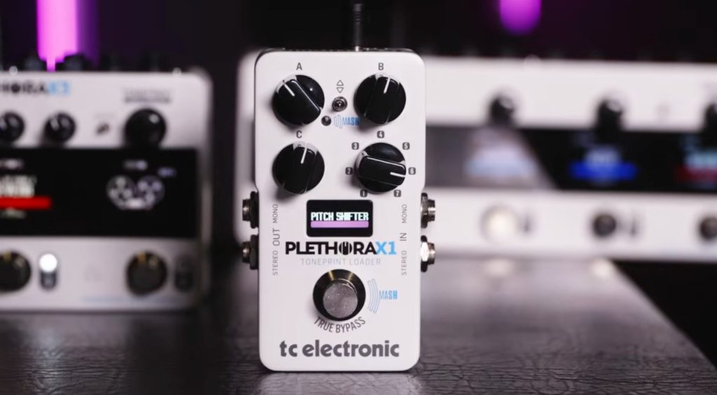 TC Electronic PLETHORA X1: TonePrint Stompbox With 14 Legendary Guitar ...