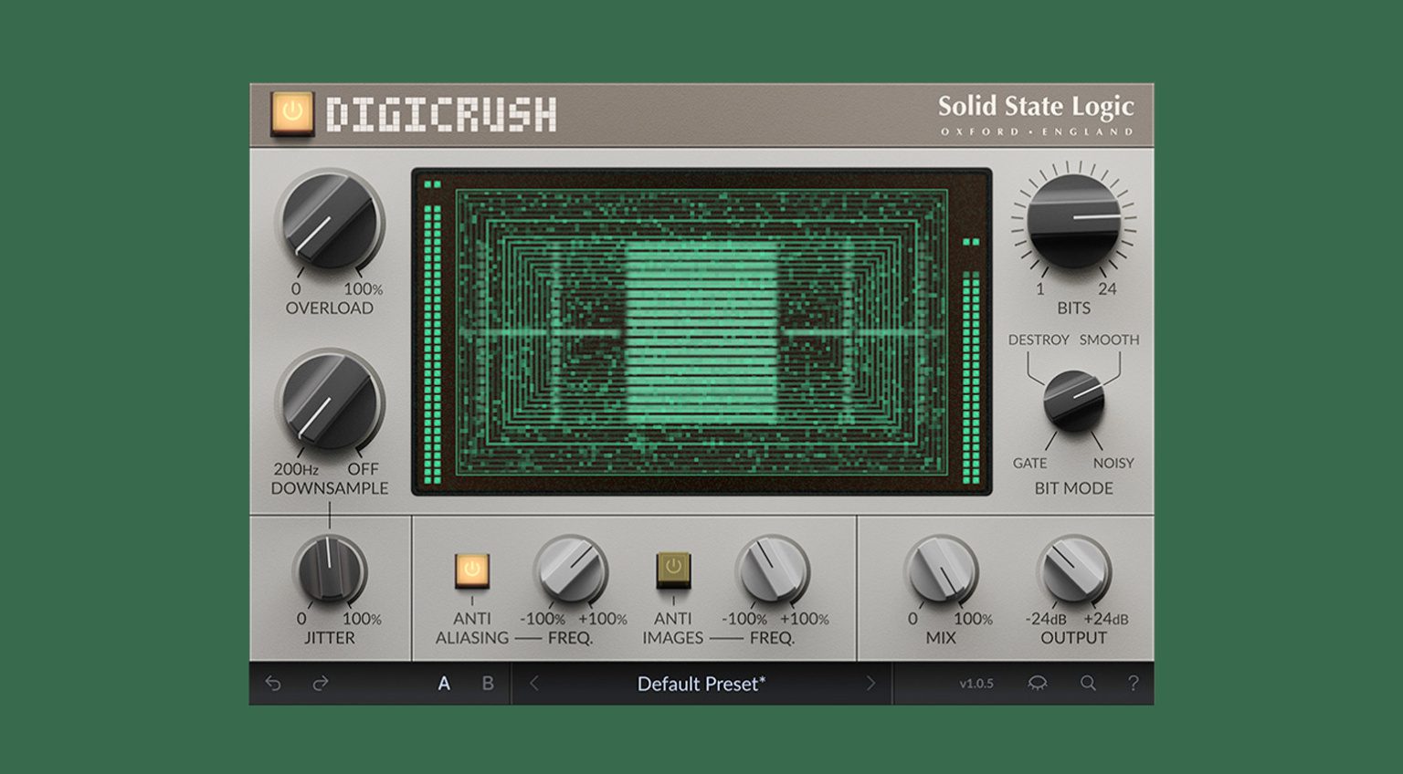 Digicrush: SSL's First Bitcrusher and Lo-Fi Plugin Digicrush: SSL's First Bitcrusher and Lo-Fi Plugin