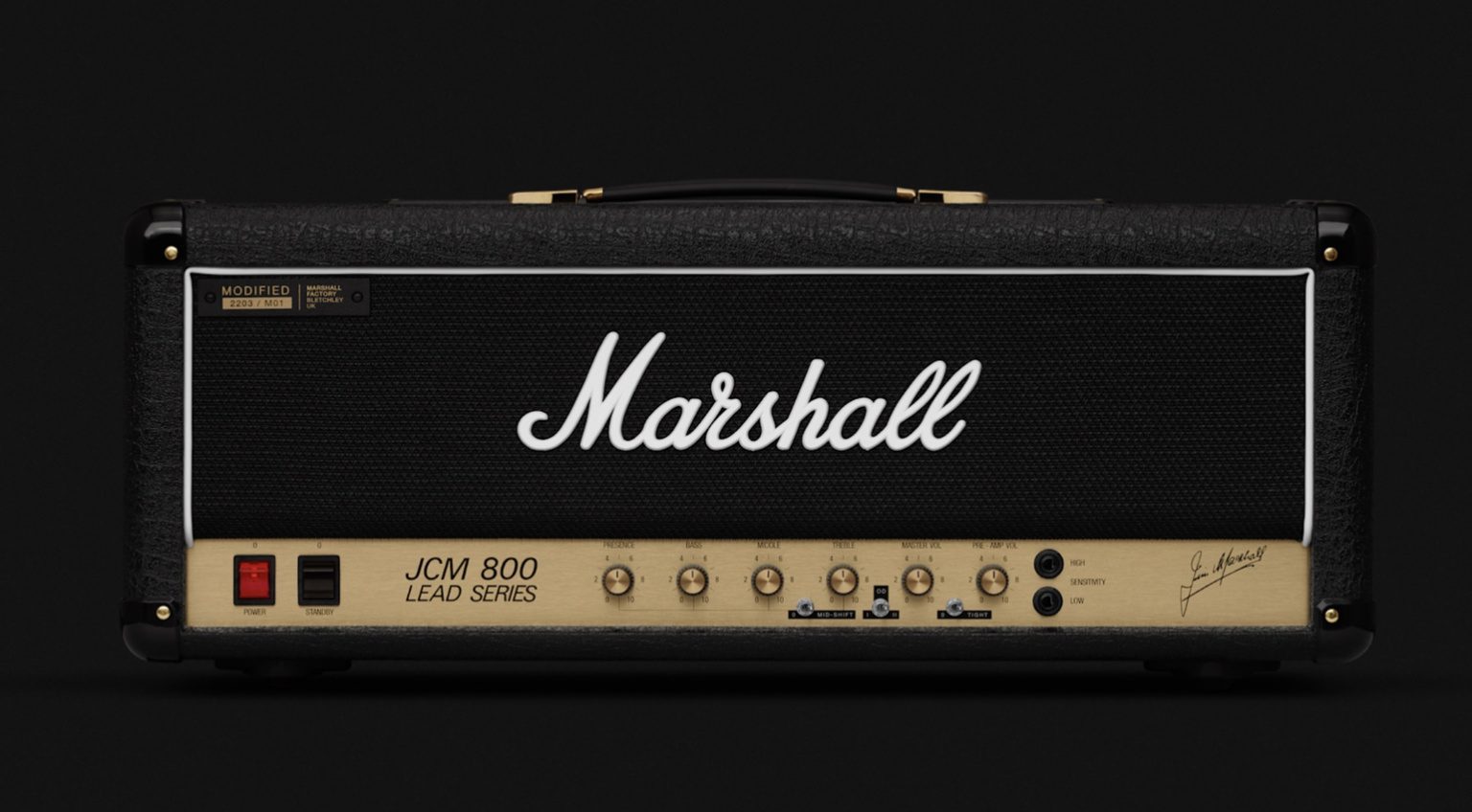 Marshall 1959 Modified and JCM800 Modified