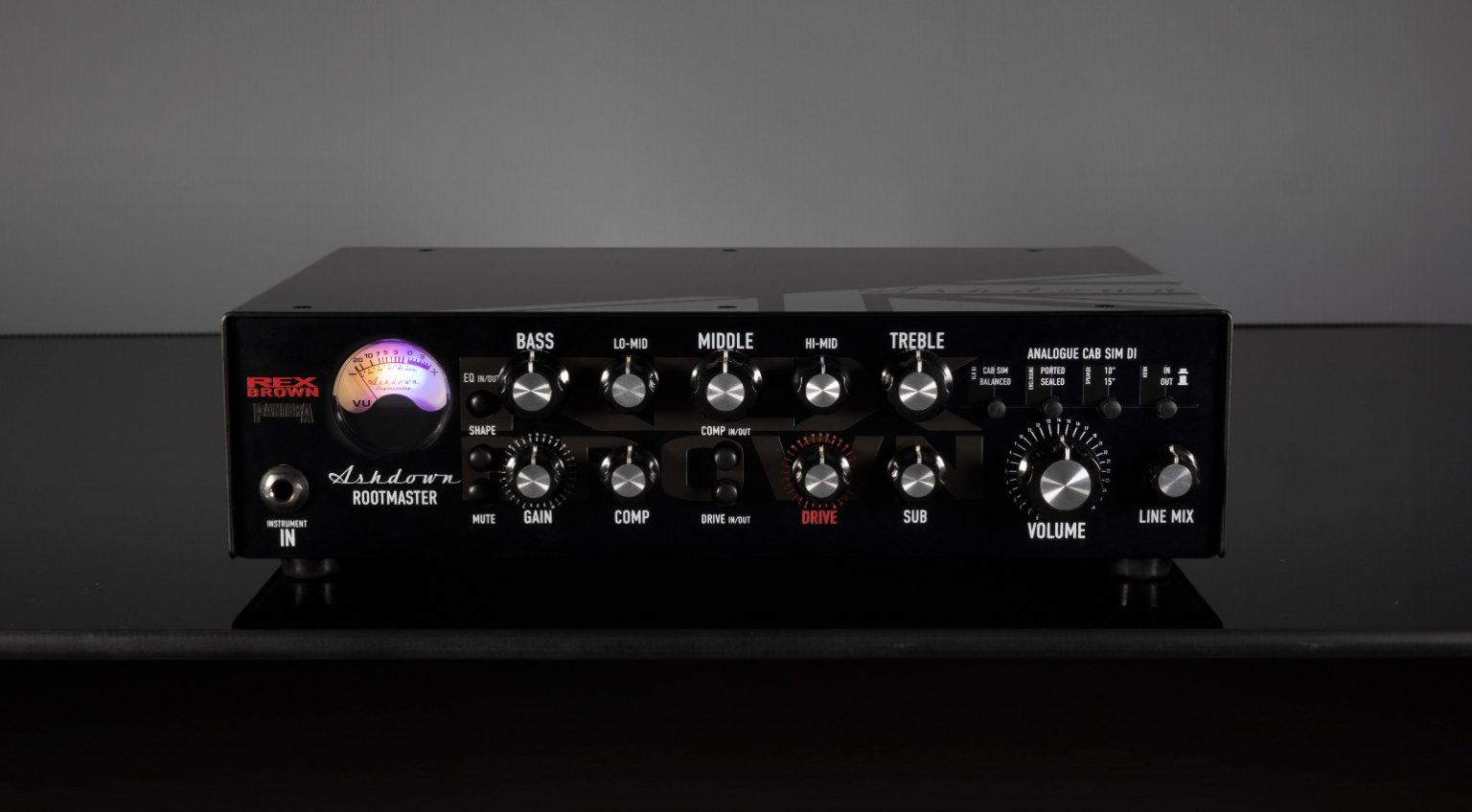 Ashdown RB-800: Bass Head Pantera's Rex Brown! - gearnews.com