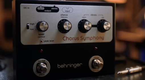 Behringer unleashes the Chorus Symphony - Based on Famous 70s Pedal - gearnews.com
