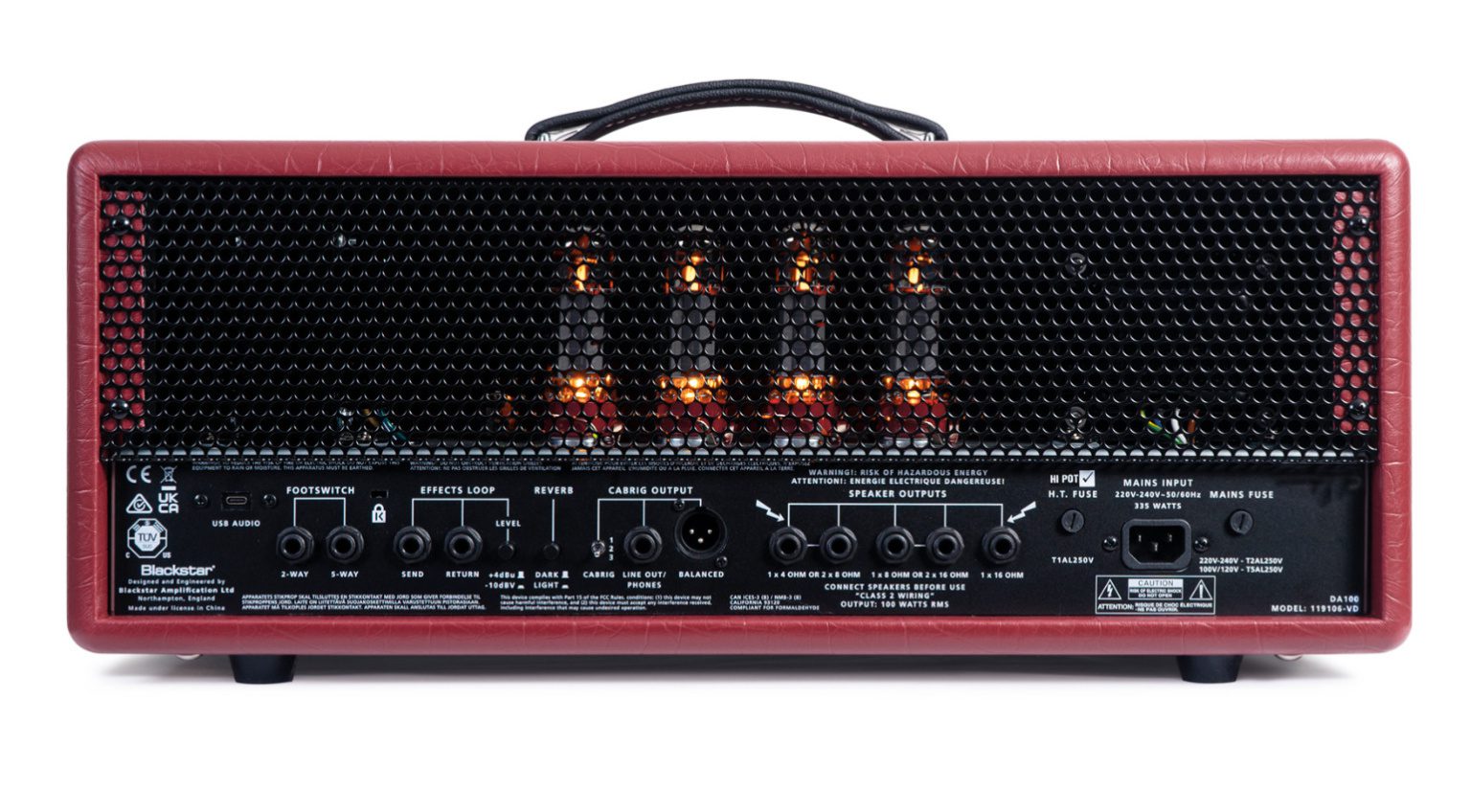 Blackstar DA100 Ruby: Doug Aldrich's New Signature Amp - gearnews.com