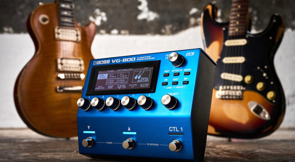 Boss VG-800 Guitar Processor: After Re-Amping comes Re-Guitar ...