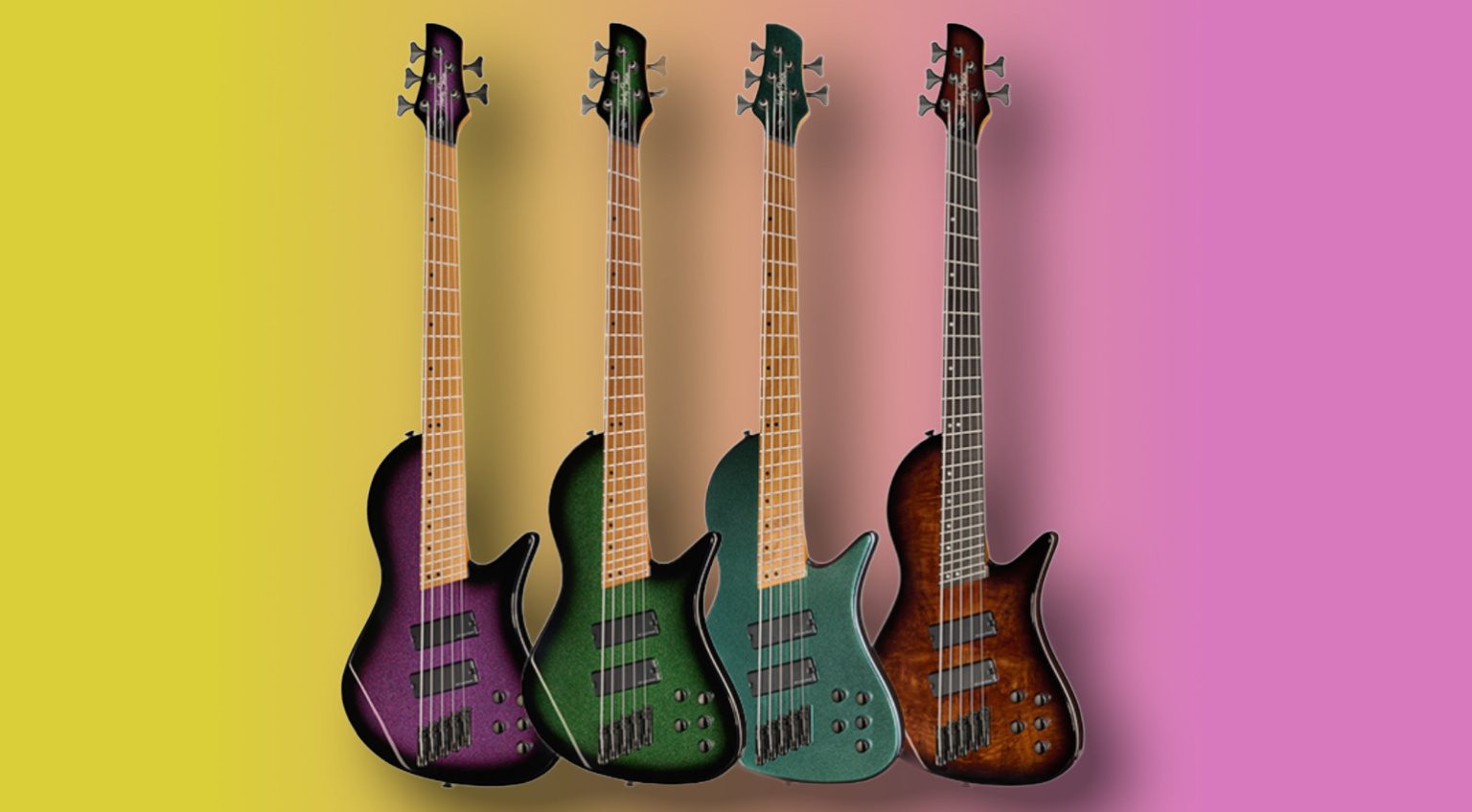 Harley Benton MSB-5: Multiscale, 5-String-Bass with Humbuckers - gearnews.com