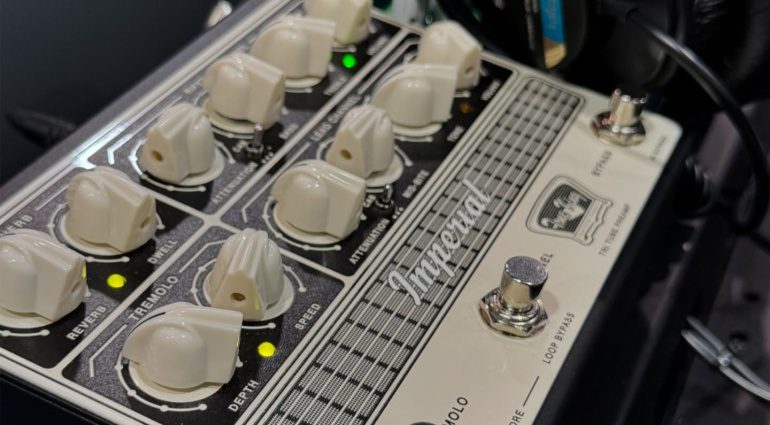 Tone King Imperial Tube Preamp: The Mighty Tri-Tube Pedal Is Here ...