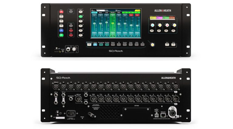 Allen & Heath SQ-Rack: A Compact 19-inch Digital Rack Mixer - gearnews.com