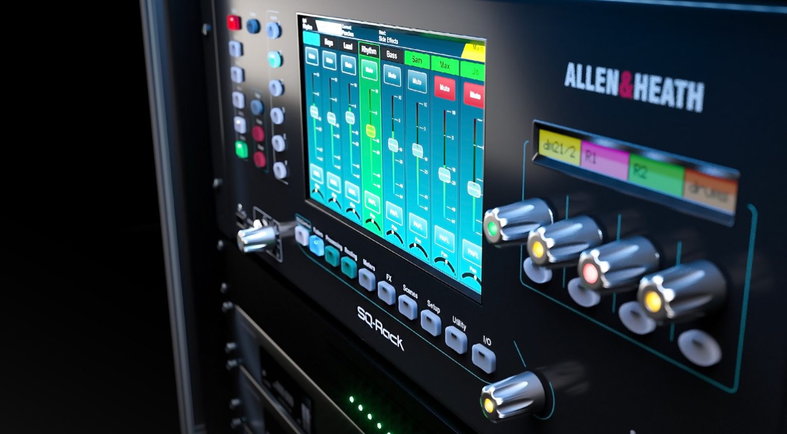 Allen & Heath SQ-Rack: A Compact 19-inch Digital Rack Mixer - gearnews.com