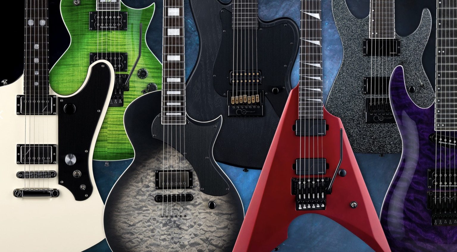 ESP LTD Signature Guitars for Mick Thomson, Stephen Carpenter, Richard ...