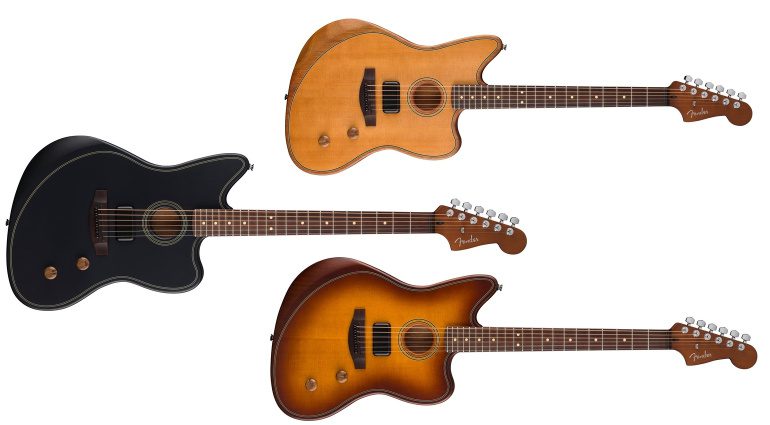 Fender Acoustasonic Standard: Affordable Tele and Jazzmaster Models ...