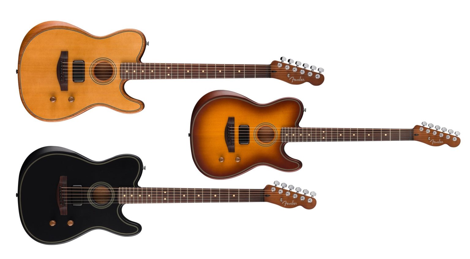 Fender Acoustasonic Standard: Affordable Tele and Jazzmaster Models ...