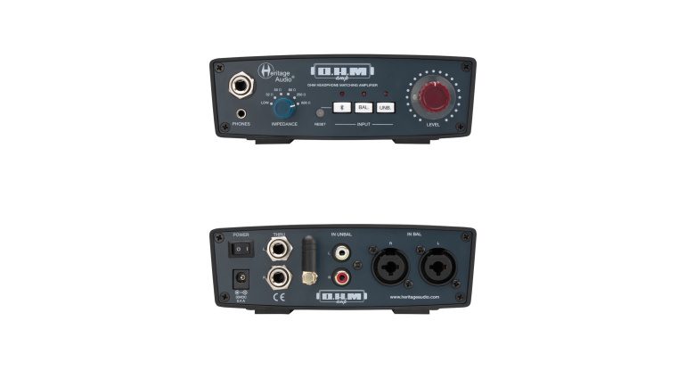 Heritage Audio O.H.M Amp: An Impedance-matching Headphone Amplifier ...