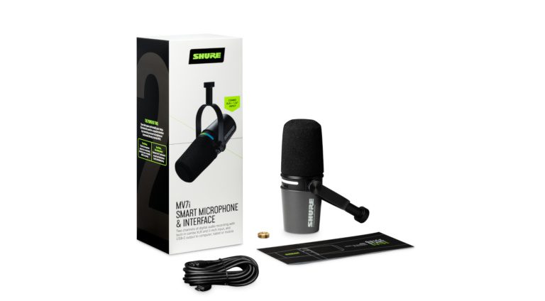 Shure MV7i: A USB Mic with an XLR Input? - gearnews.com