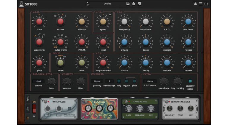 AudioThing SX1000: Spot-On Plugin Emulation of a Classic '70s Synth ...