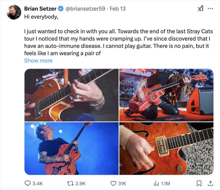 Guitar Journal: Manson M-Series, Setzer Health Update, & Nembrini ...