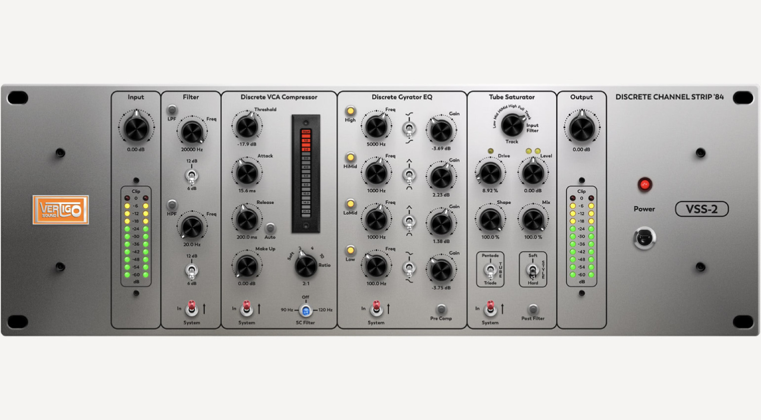 Plugin Alliance Vertigo VSS-2: A Monster Channel Strip Plugin - gearnews.com