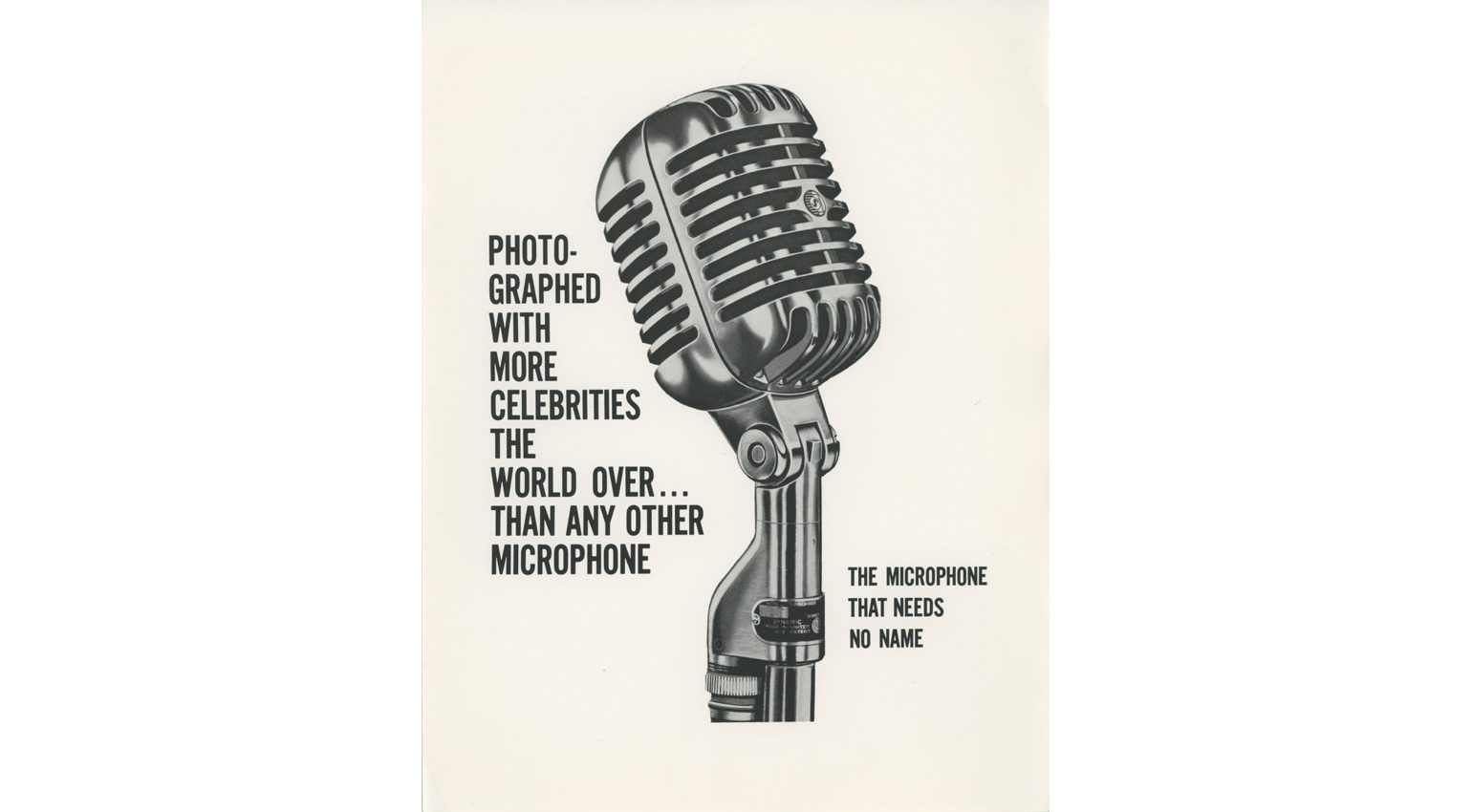 Shure is Celebrating the 100th Anniversary - Congratulations!