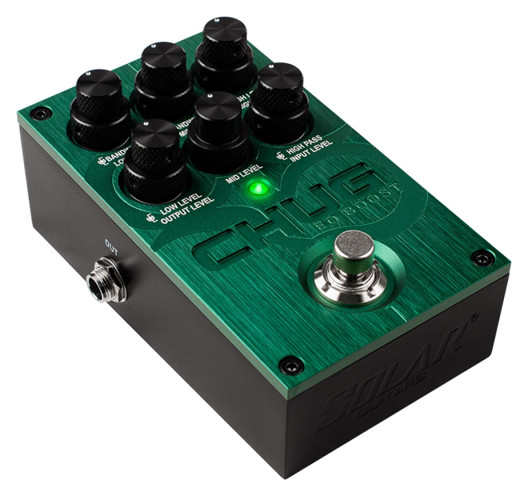 Solar Guitars Chug EQ Boost: Powerful Analog Tone-Sculpting - gearnews.com