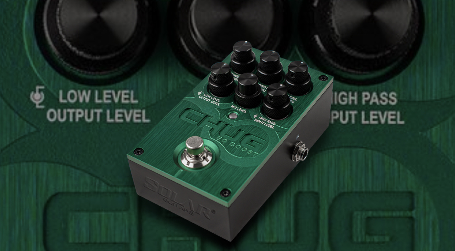 Solar Guitars Chug EQ Boost: Powerful Analog Tone-Sculpting - gearnews.com