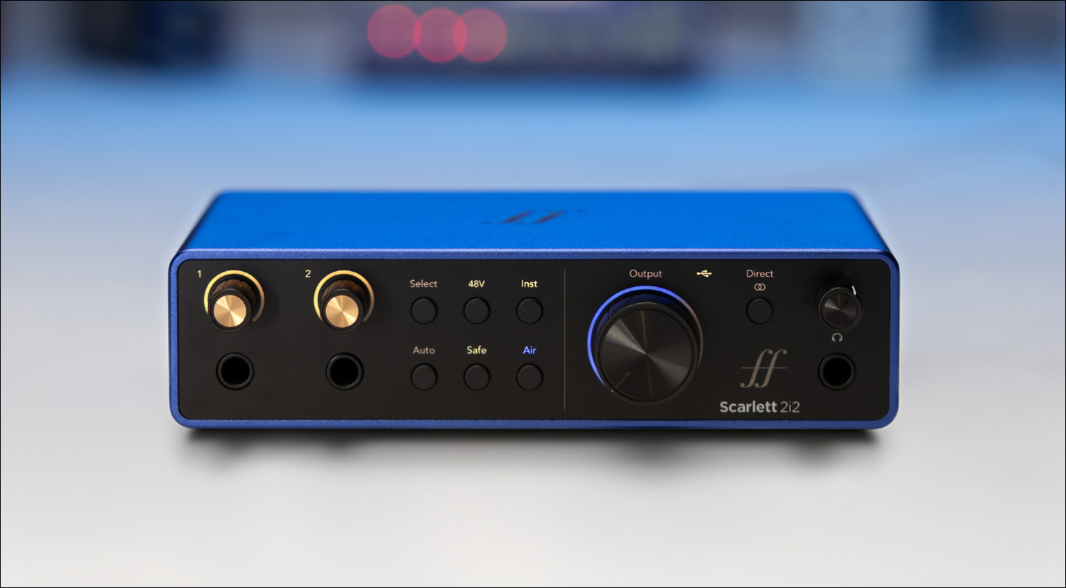 Get the Focusrite Scarlett 2i2 Anniversary Edition in ISA Blue ...