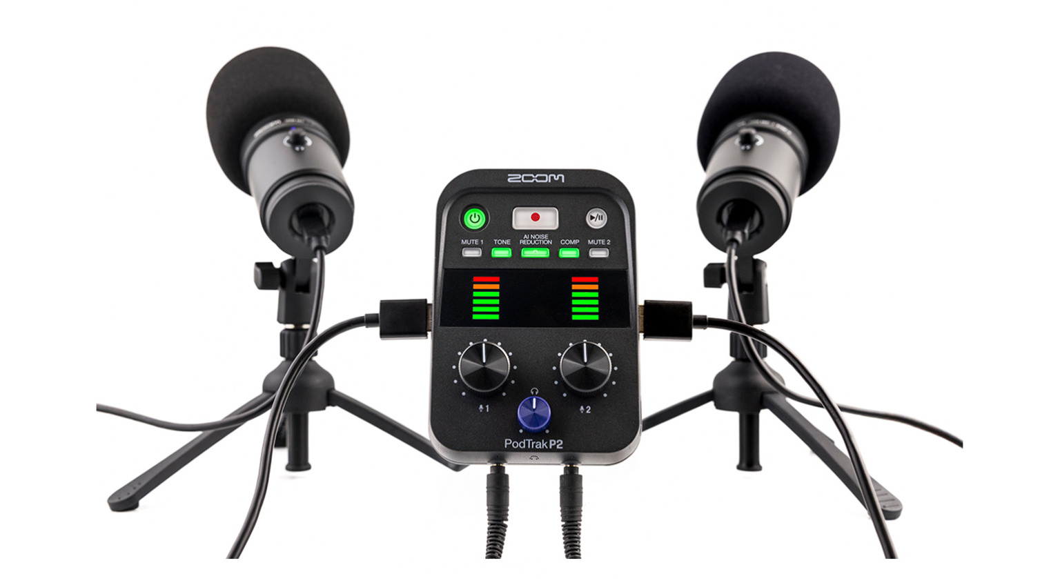 Zoom PodTrak P2: A Compact Recording Interface for USB Mics - gearnews.com