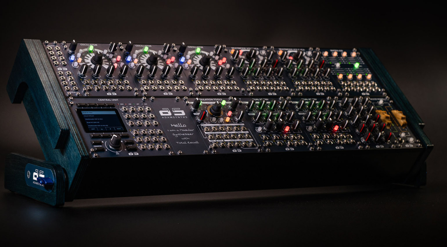 Adamsynths Warthog: The First Modular Synthesizer With Total Recall and ...