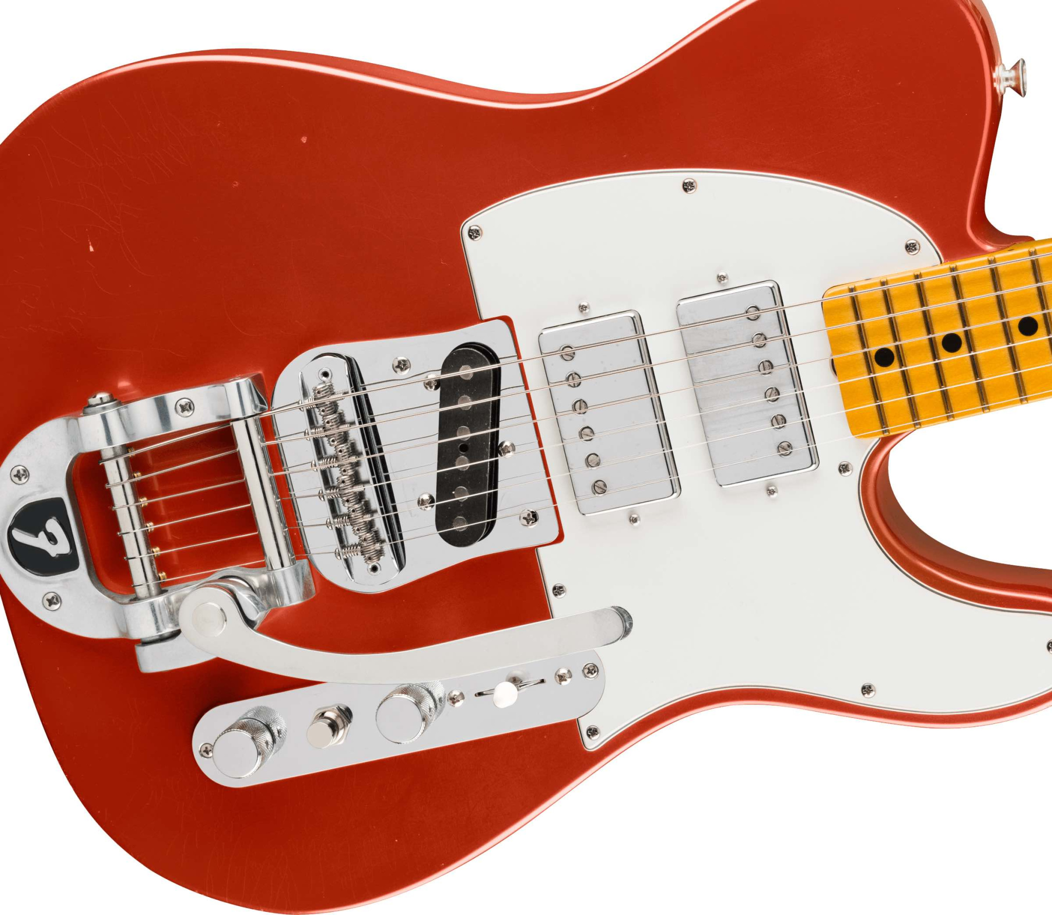 Fender Mike Campbell Red Dog Telecaster with Destruct Boost - gearnews.com
