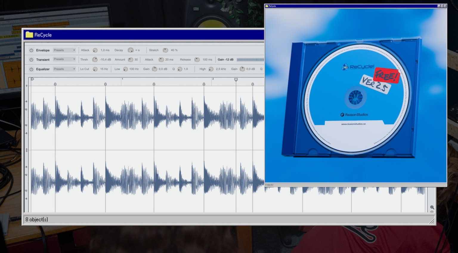 Reason Studios ReCycle: The Legendary Loop Tool is back and it's Free ...