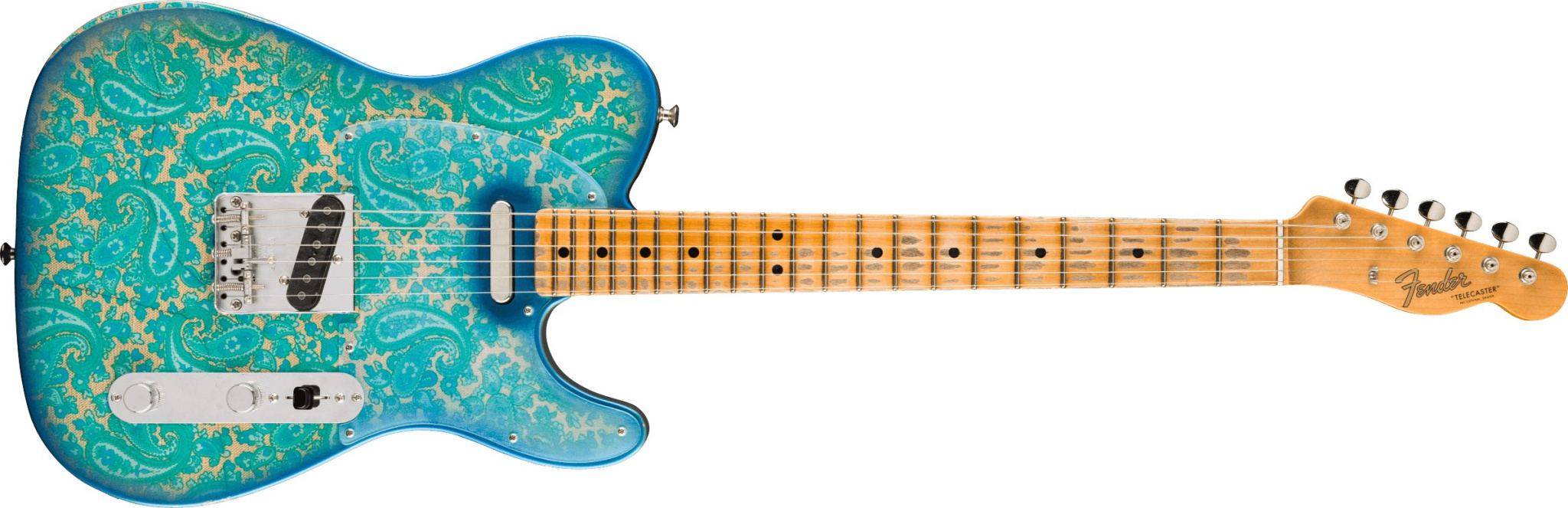 Fender Brad Paisley 1967 Lost Paisley Tele: Limited Run - gearnews.com