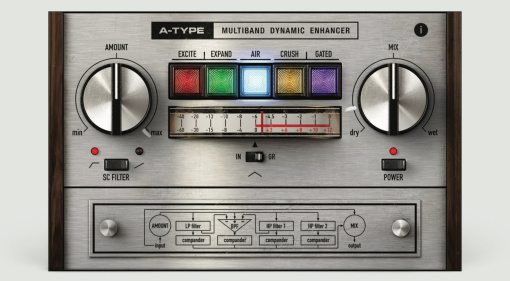 Universal Audio A-Type Multiband Dynamic Enhancer: Now Native ...