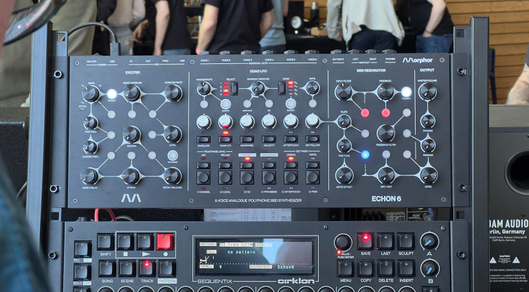 Morphor Echon 6: Analog Polysynth Based on BBD Resonators