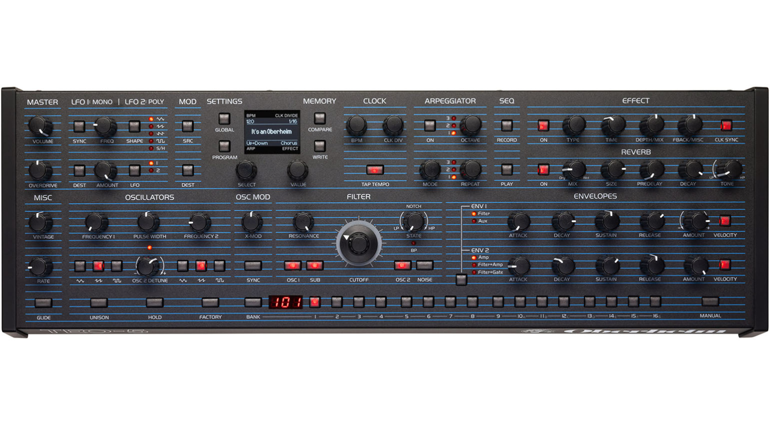 Oberheim TEO-5 & TEO-5 Desktop: Poly Chain Update - 2 × 5 = 10!