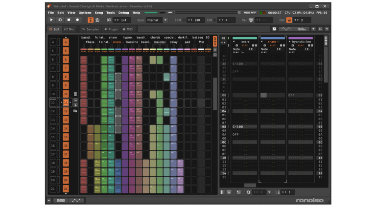 The Renoise 3.5 Update Arrives with Redux 1.4 - gearnews.com
