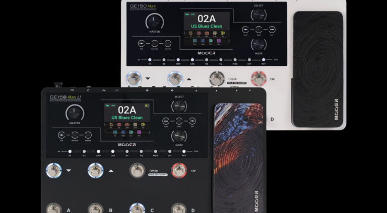 Mooer Releases Multi-Effects GE150 Max and GE150 Plus with Optional ...