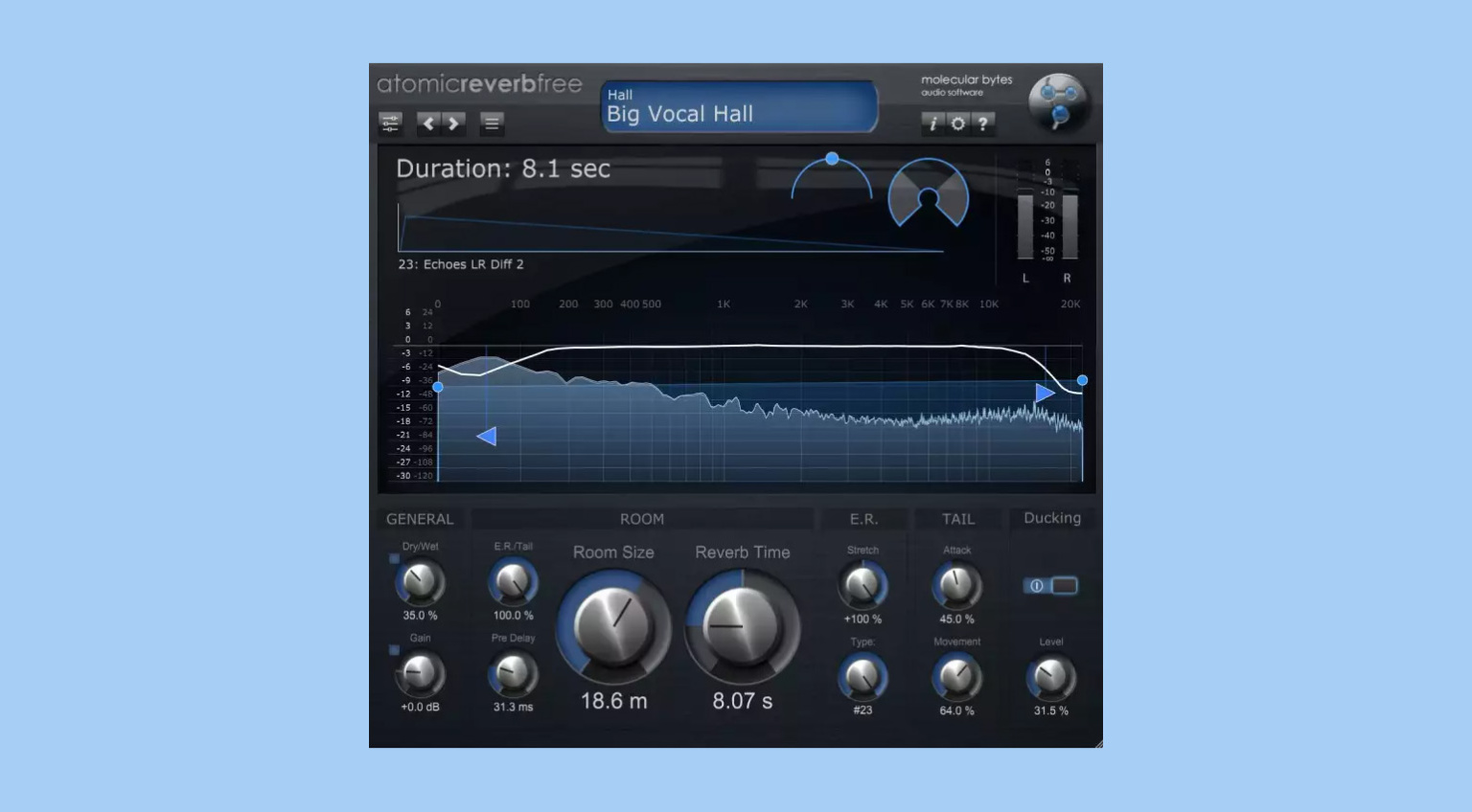 Atomic Reverb Free, DigiDestroy, Lado b: Free Plugins of the Week