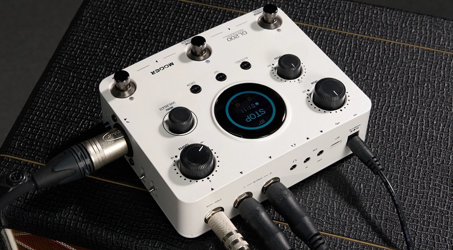 Mooer GL200: AI-Powered Drum Machine & Looper - gearnews.com