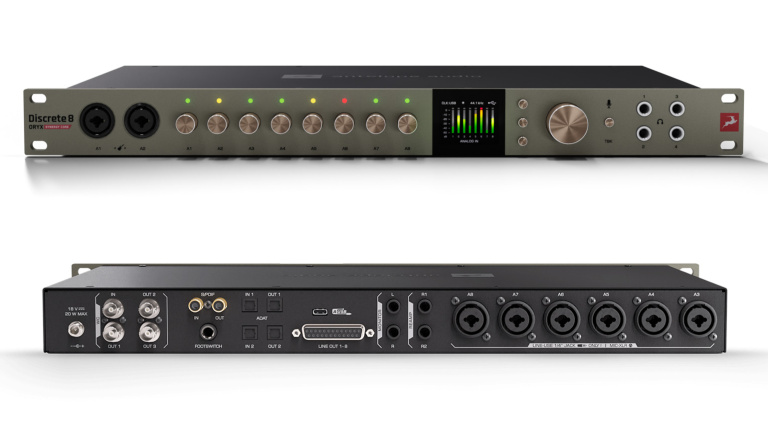 Antelope Audio Discrete 8 Oryx: The Heart of the Modern Studio - gearnews.com