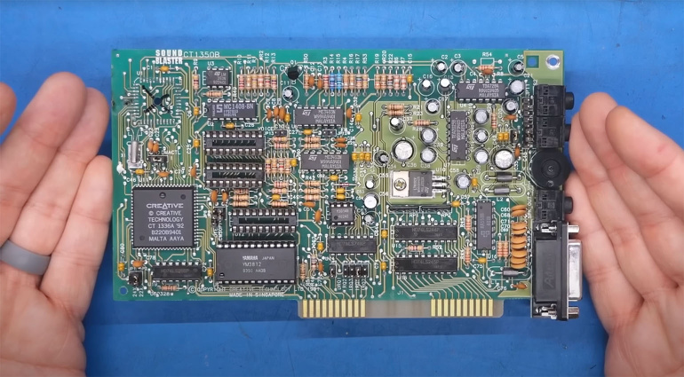 Watch a Sound Blaster 2.0 Card from 1994 Come Back to Life