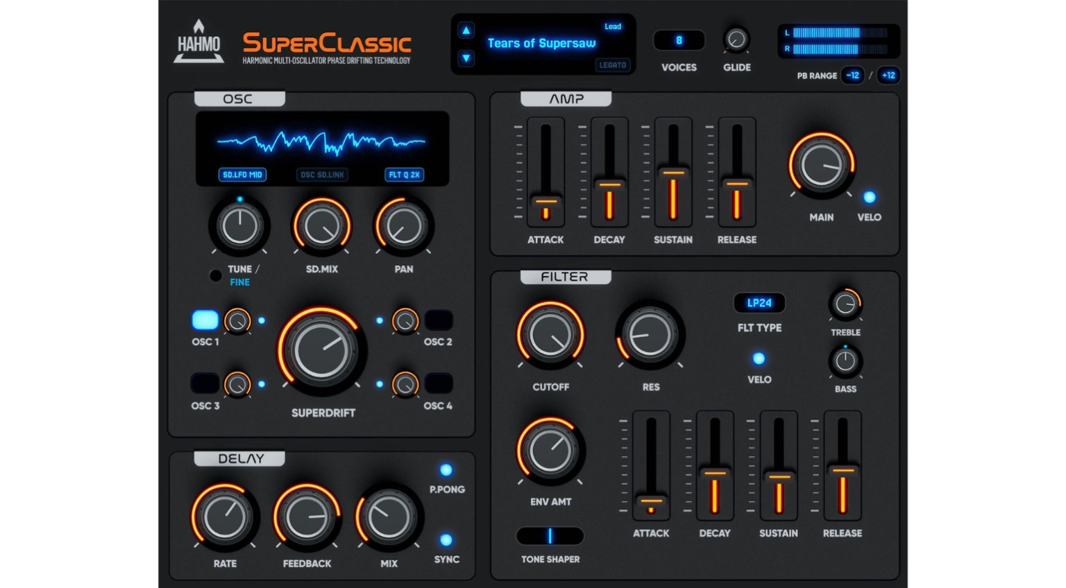 Hahmo DSP SuperClassic: Supersaw Reimagined - the JP-8000 Lives On ...