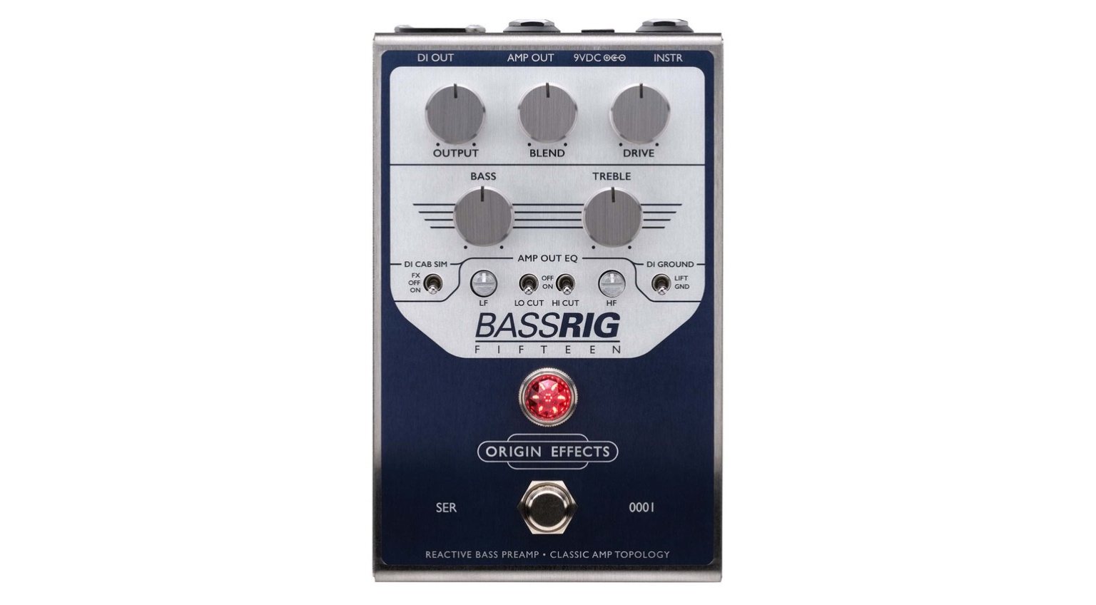 Origin Effects BassRig Fifteen: Ampeg B-15 in a Pedal - gearnews.com