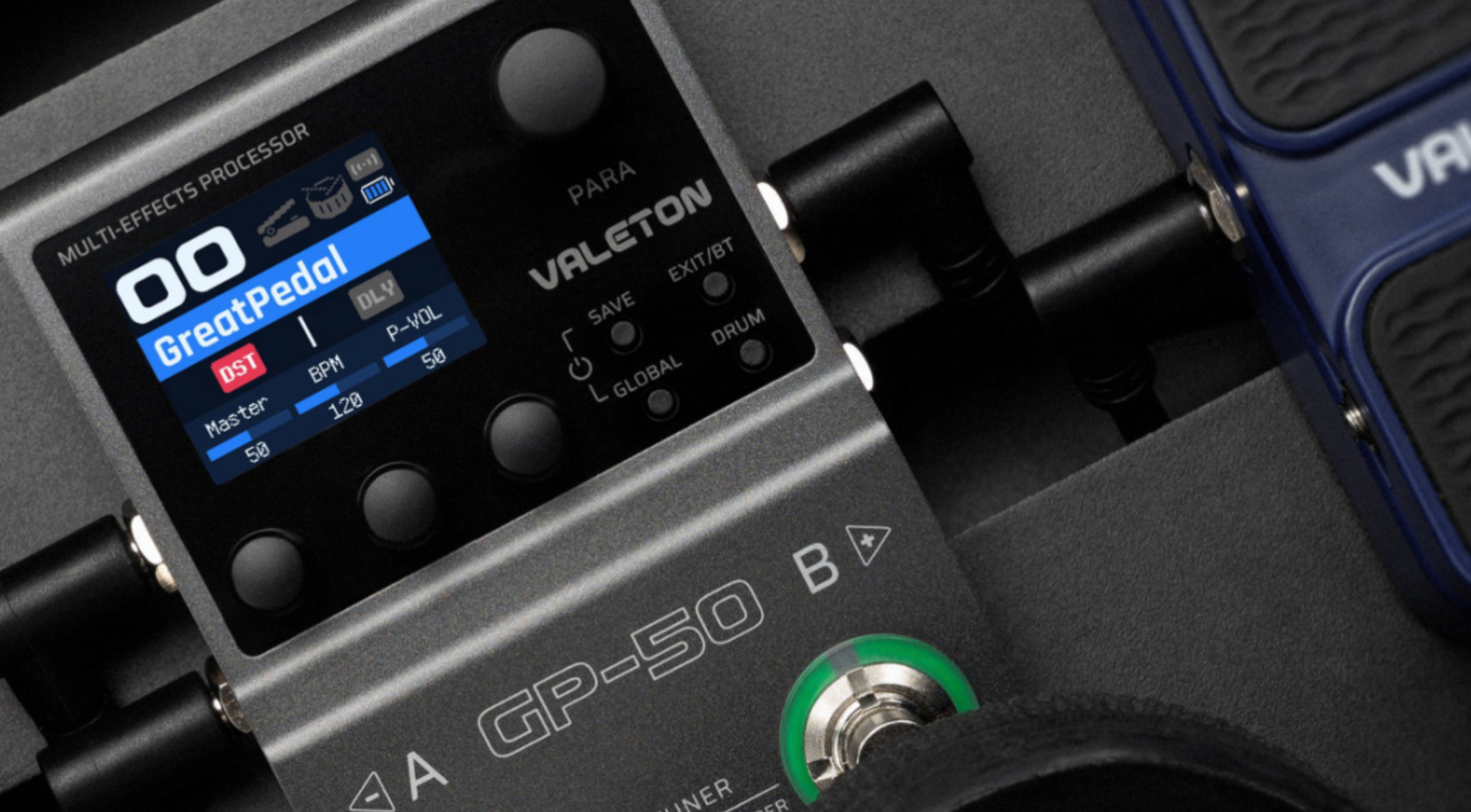 Valeton GP-50: Multi-Effect Powerhouse and NAM Pedal With Battery and ...