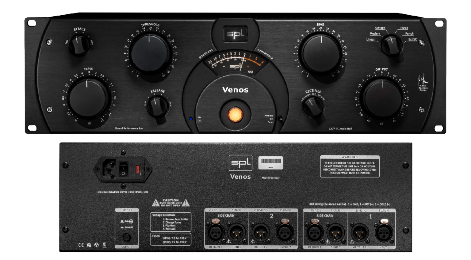 SPL Venos: High-end 120V Tube Bus Compression - gearnews.com